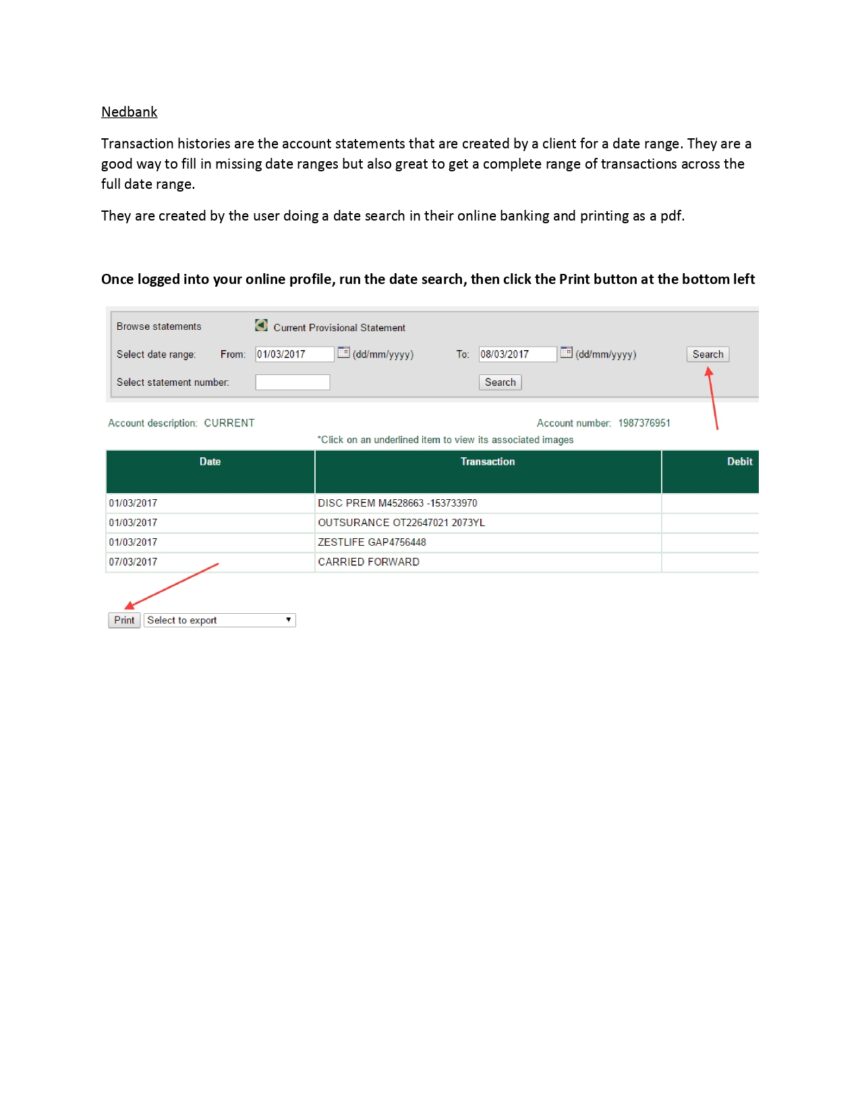 Business loan bank statements | Premier Finance
